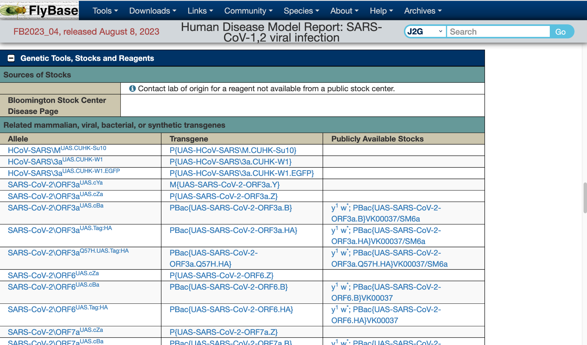 FlyBase (@FlyBase@mstdn.science) - mstdn.science