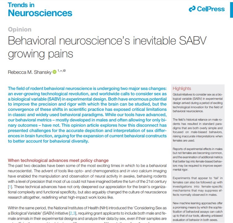 Trends in Neurosciences (@TrendsNeuro@mstdn.science) - mstdn.science